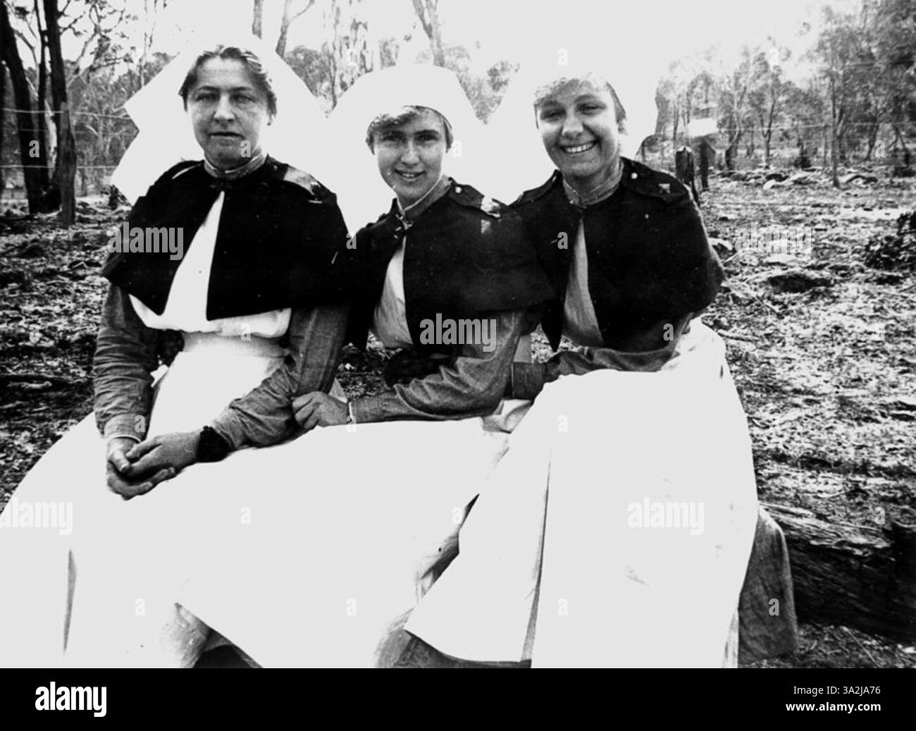 Nursing staff from Stanthorpe Military Hospital, 1918 Sisters McLennon ...