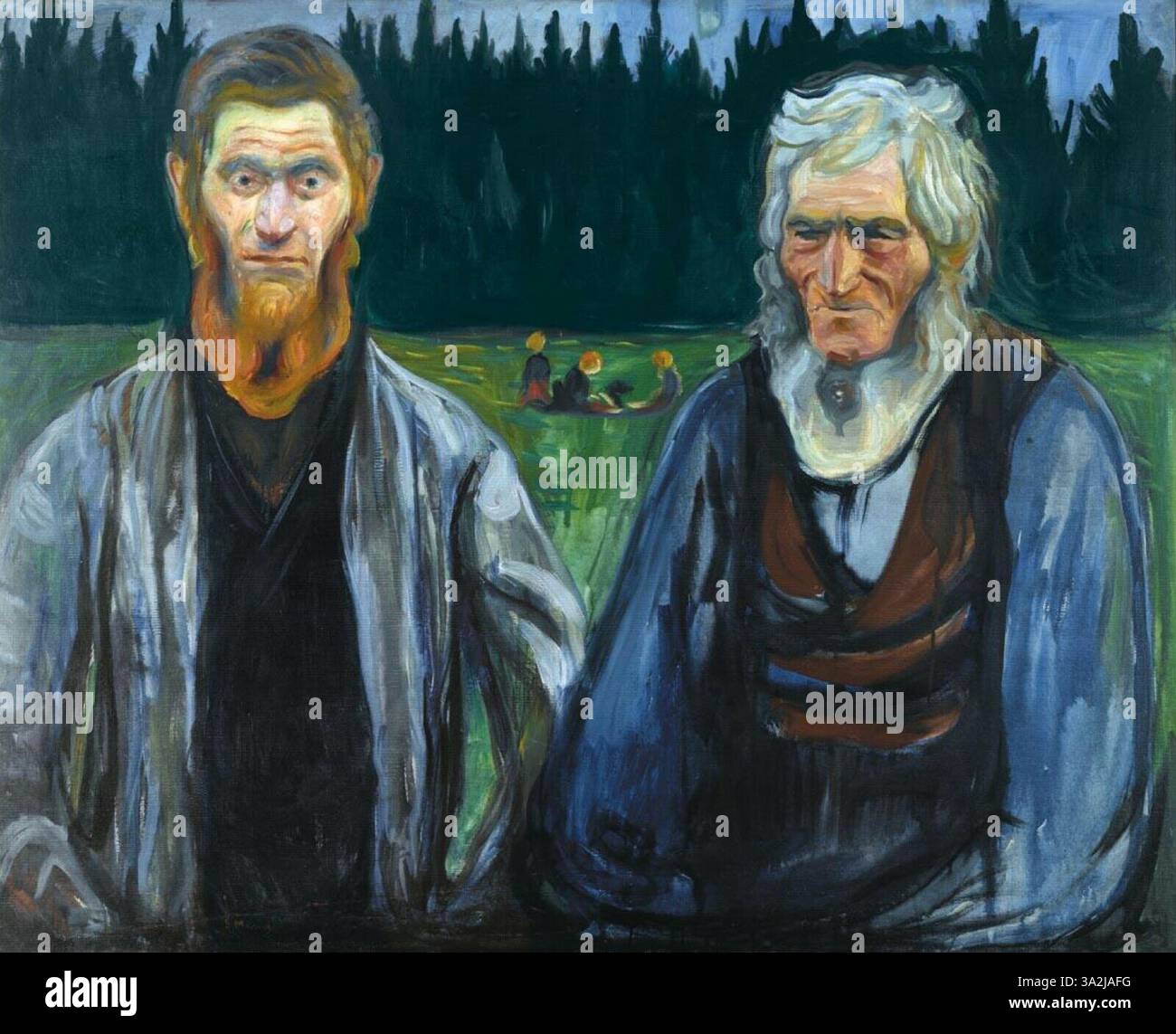 Edvard munch portrait family hi-res stock photography and images - Alamy