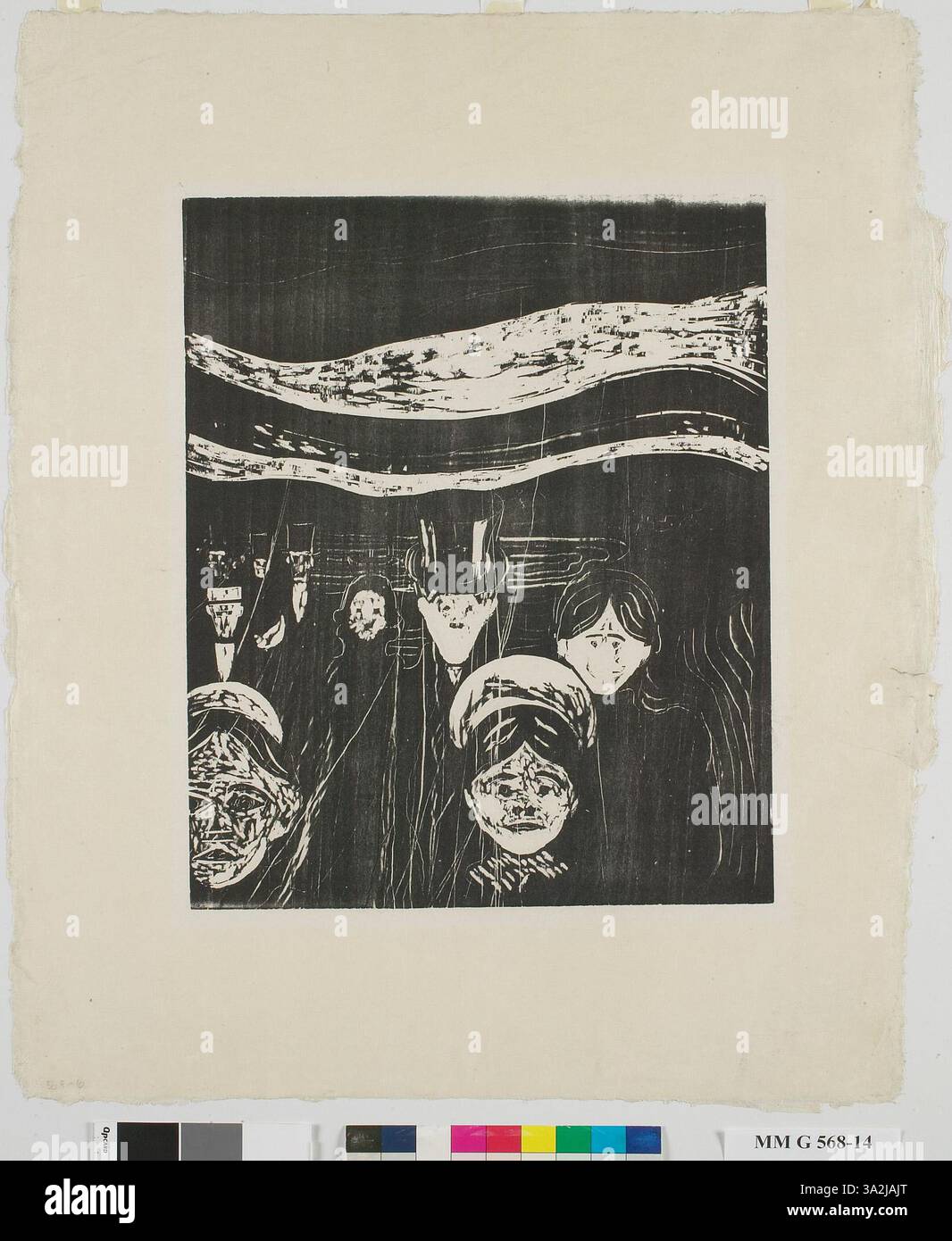 This version of ‘Angst’ captures the figure’s emotional distress with ...