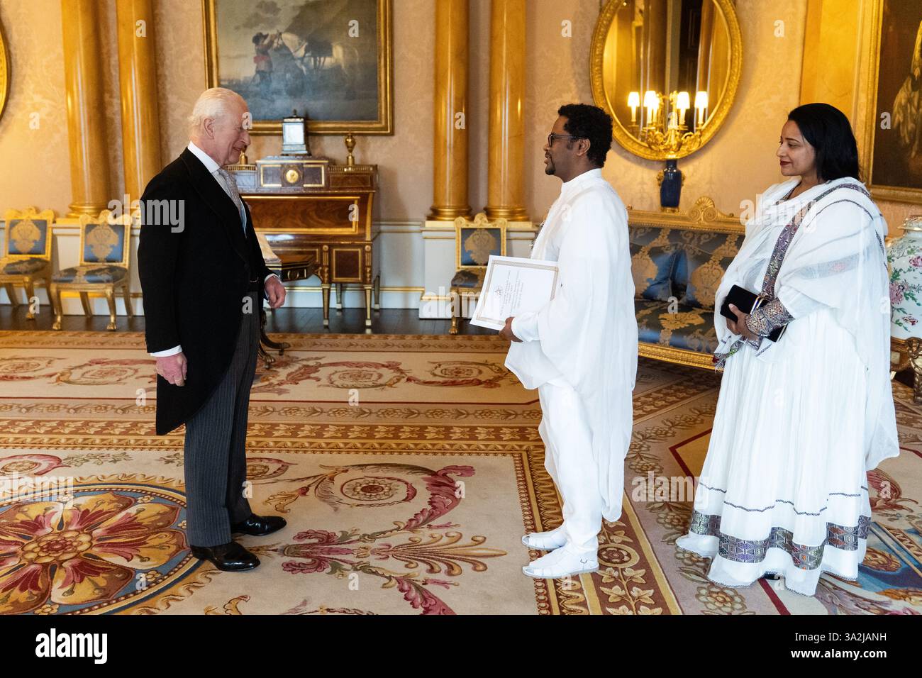 His excellency mr. biruk mekonnen demissie, ambassador from the federal ...