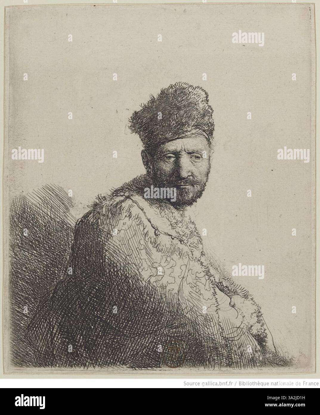 This portrait by Rembrandt features his signature use of light and ...