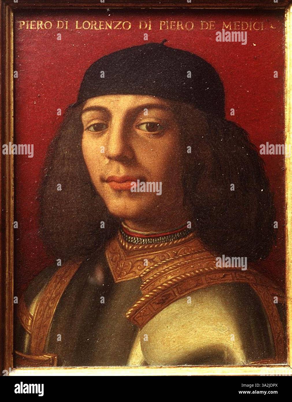 This portrait of Piero de' Medici, created by Bronzino’s workshop ...