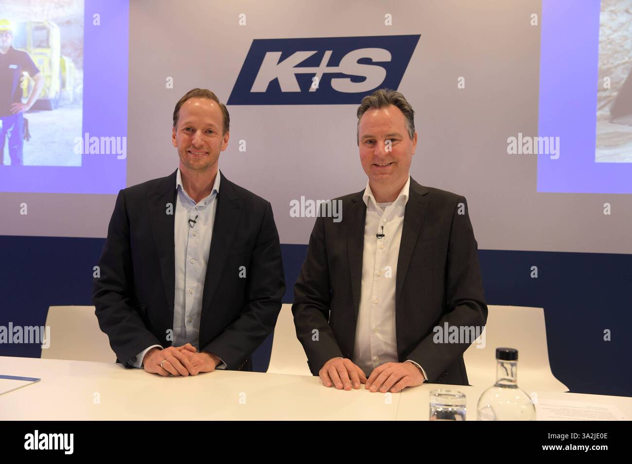 Deutschland, Frankfurt, 13.03.2025 Bilanzpressekonferenz der K S ...