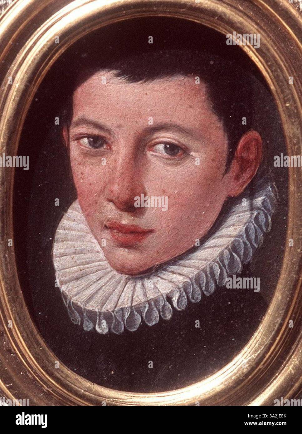 This youthful portrait attributed to Bronzino’s mannerist style ...