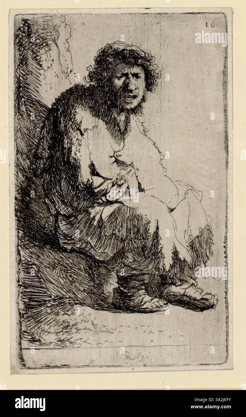 This painting demonstrates Rembrandt’s mastery of portraying human ...