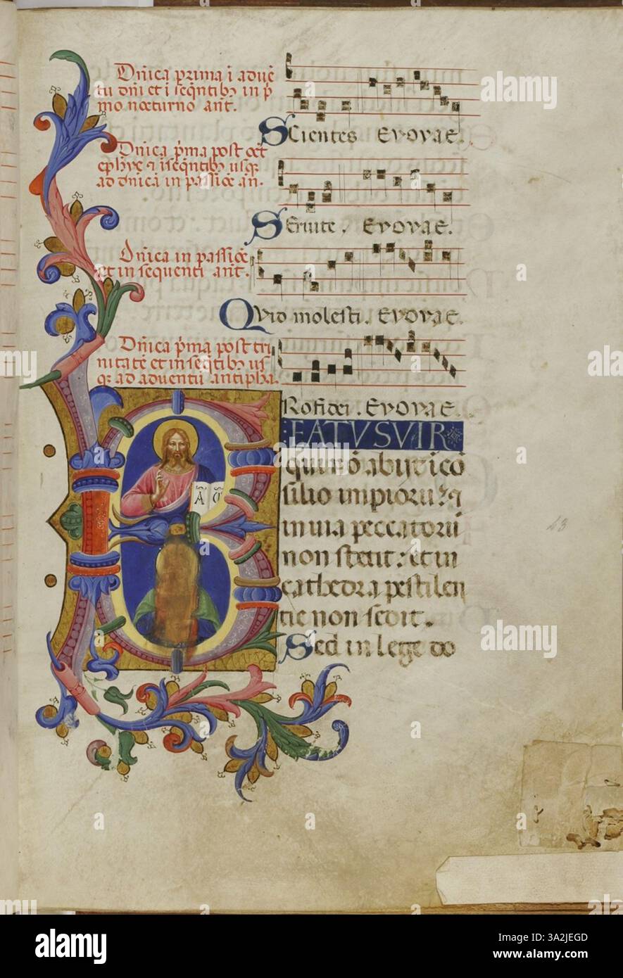 Beato Angelico’s 'God the Father Blessing David' portrays the divine ...