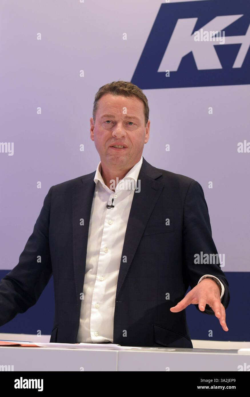 Deutschland, Frankfurt, 13.03.2025 Bilanzpressekonferenz der K S ...