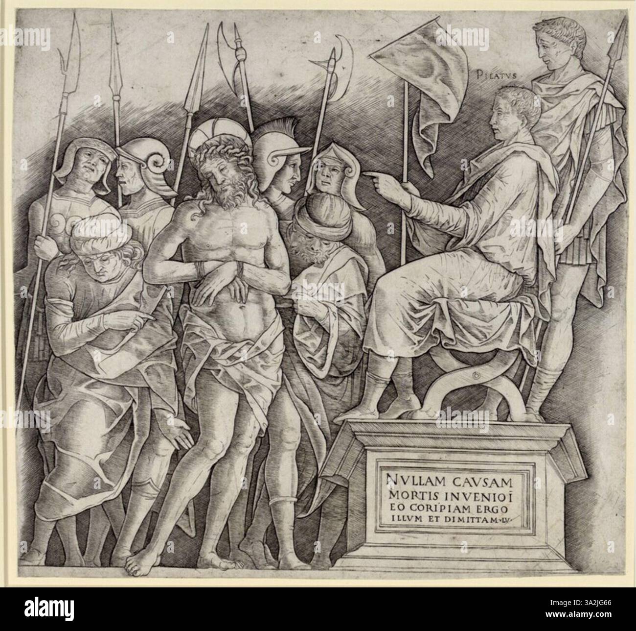 This painting by Zoan Andrea emphasizes detailed anatomical rendering ...