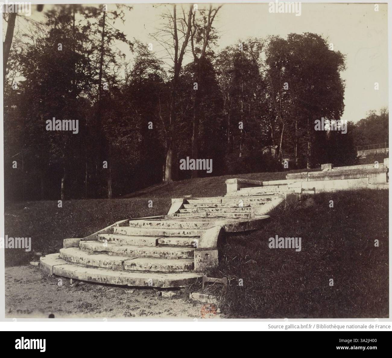This image by Eugène Atget shows St. Cloud park’s serene design, with ...