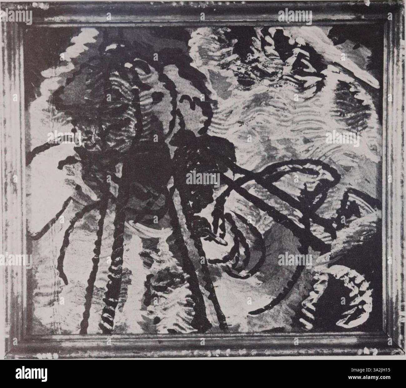 This piece by Kandinsky showcases his signature style of abstract ...