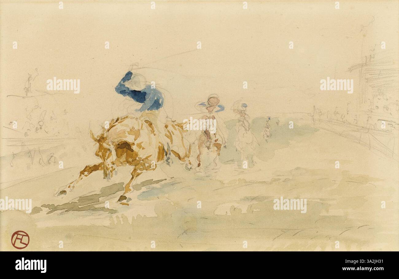 'Course de chevaux - rectoBabylone d'Allemagne' is an early study by ...