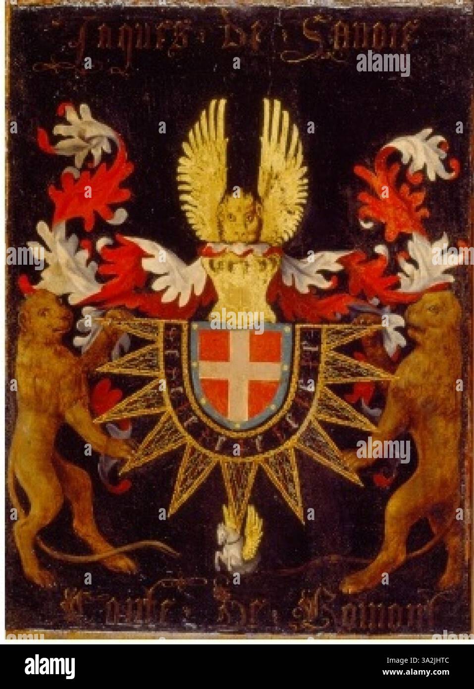 This portrait by Hans Memling shows James of Savoy with folded hands in ...