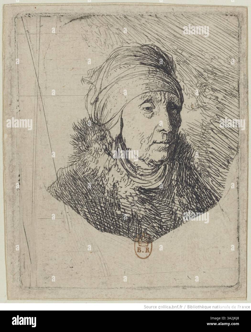 Rembrandt’s portrayal of the subject emphasizes the stark contrast ...