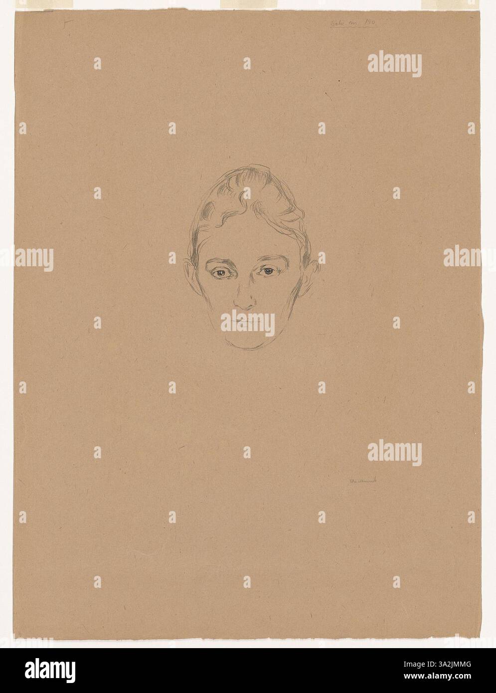 'Mrs. Marie Linde' by Munch is a sensitive portrait of a woman ...