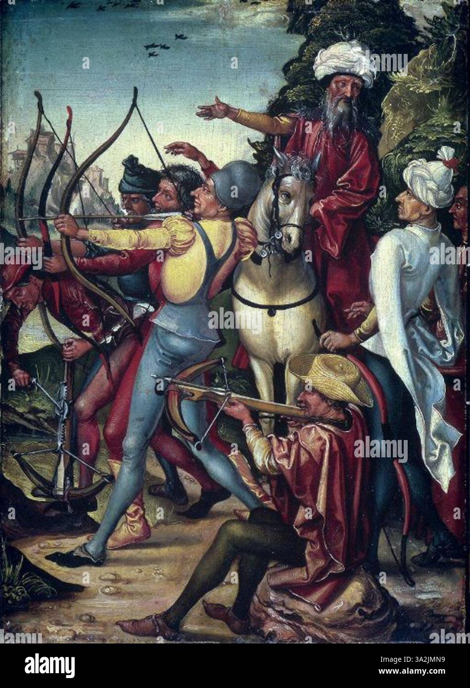 'Die Marter des heiligen Sebastian' (The Martyrdom of Saint Sebastian ...
