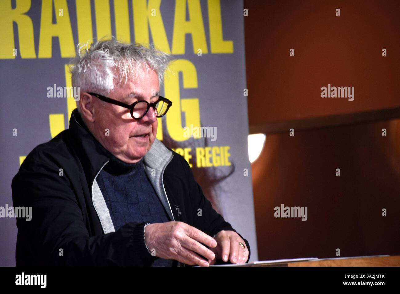 C. Bernd Sucher Jurymitglied Muenchen 13.03.2025 Muenchner Volkstheater ...