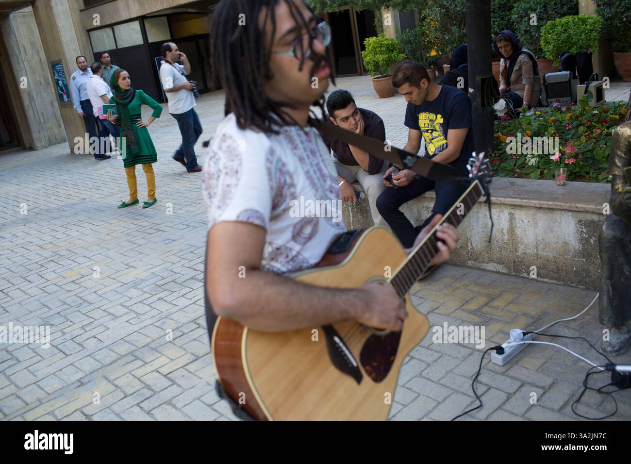 May 2, 2014 - Tehran, Iran - SEPEHR ARIAN, Member of the Liberty Square ...