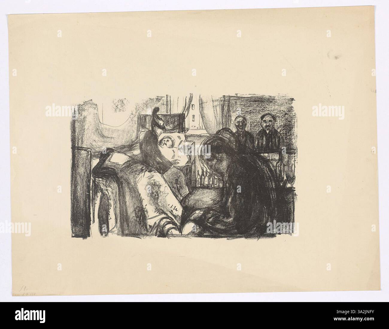 In this depiction, Munch reflects the emotional toll of death on the ...