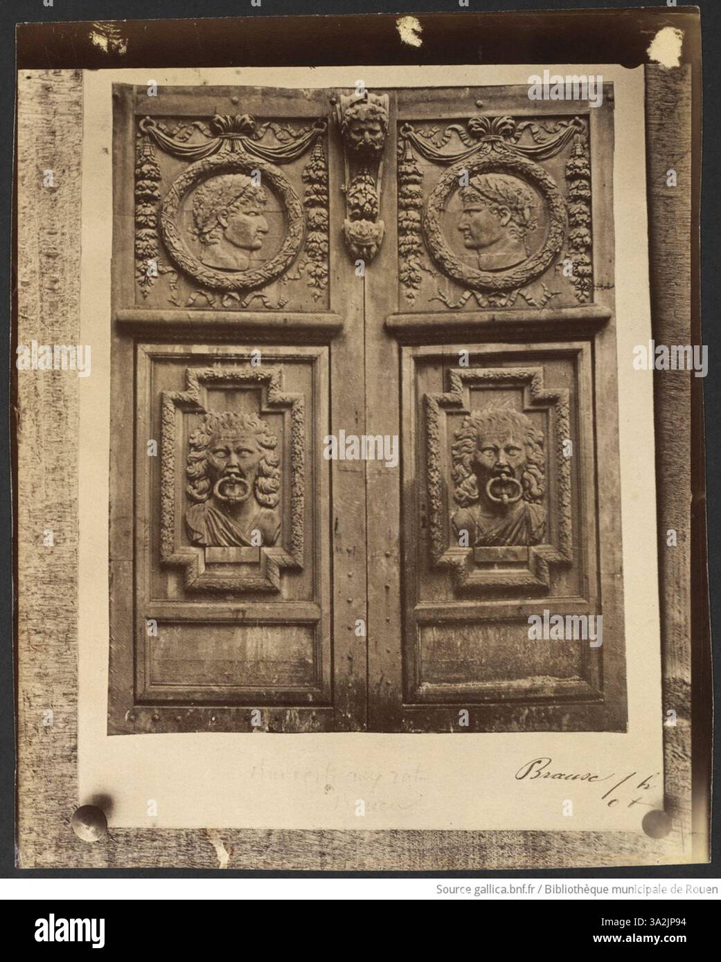 This reproduction of a document by Eugène Atget depicts Hôtel 34 ...