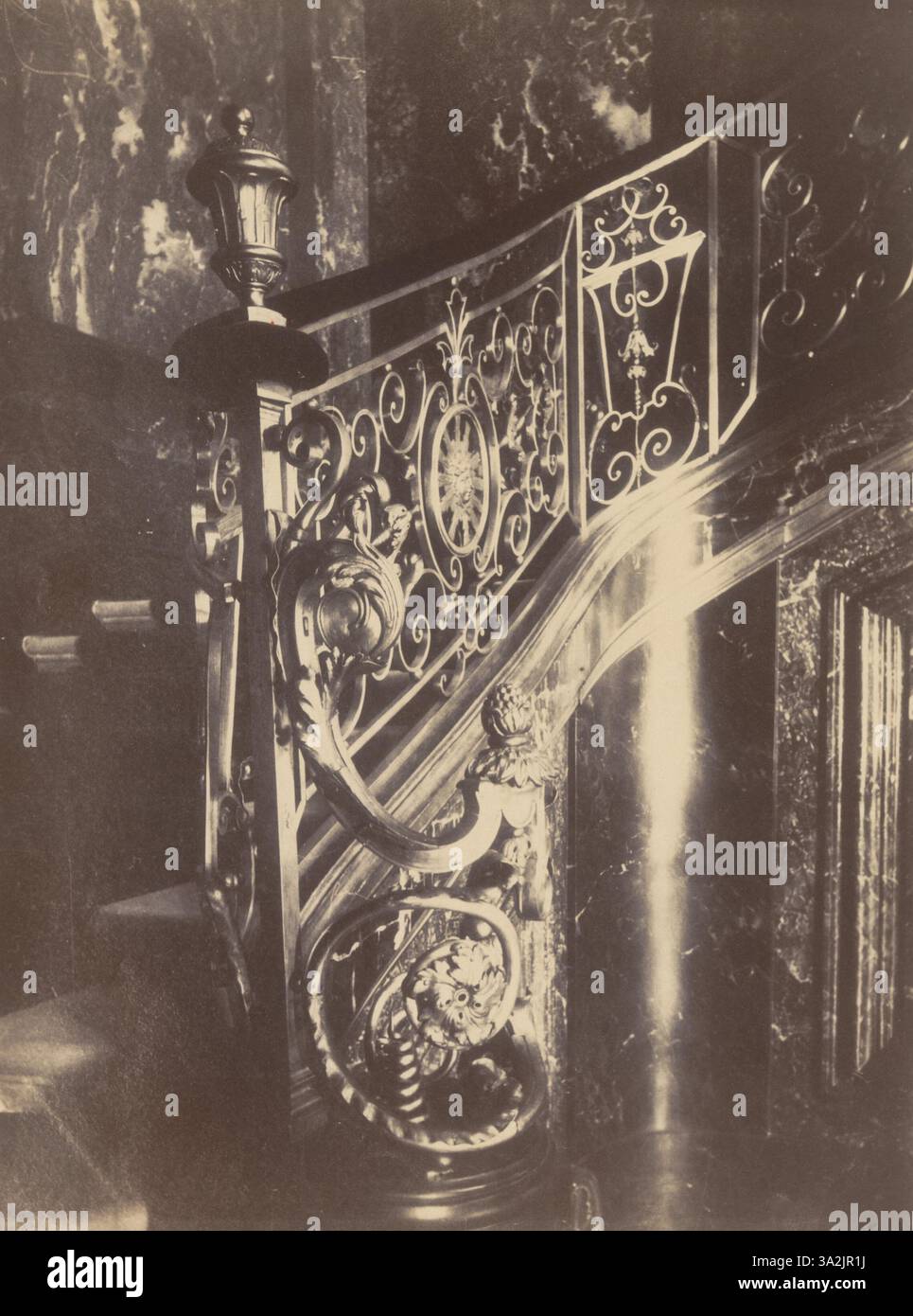 A black and white photograph taken by Eugène Atget in 1905, depicting ...