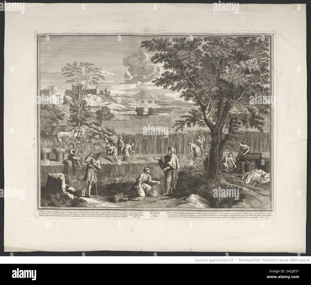 Jean Pesne’s 'Aestas' portrays the personification of Summer, a ...