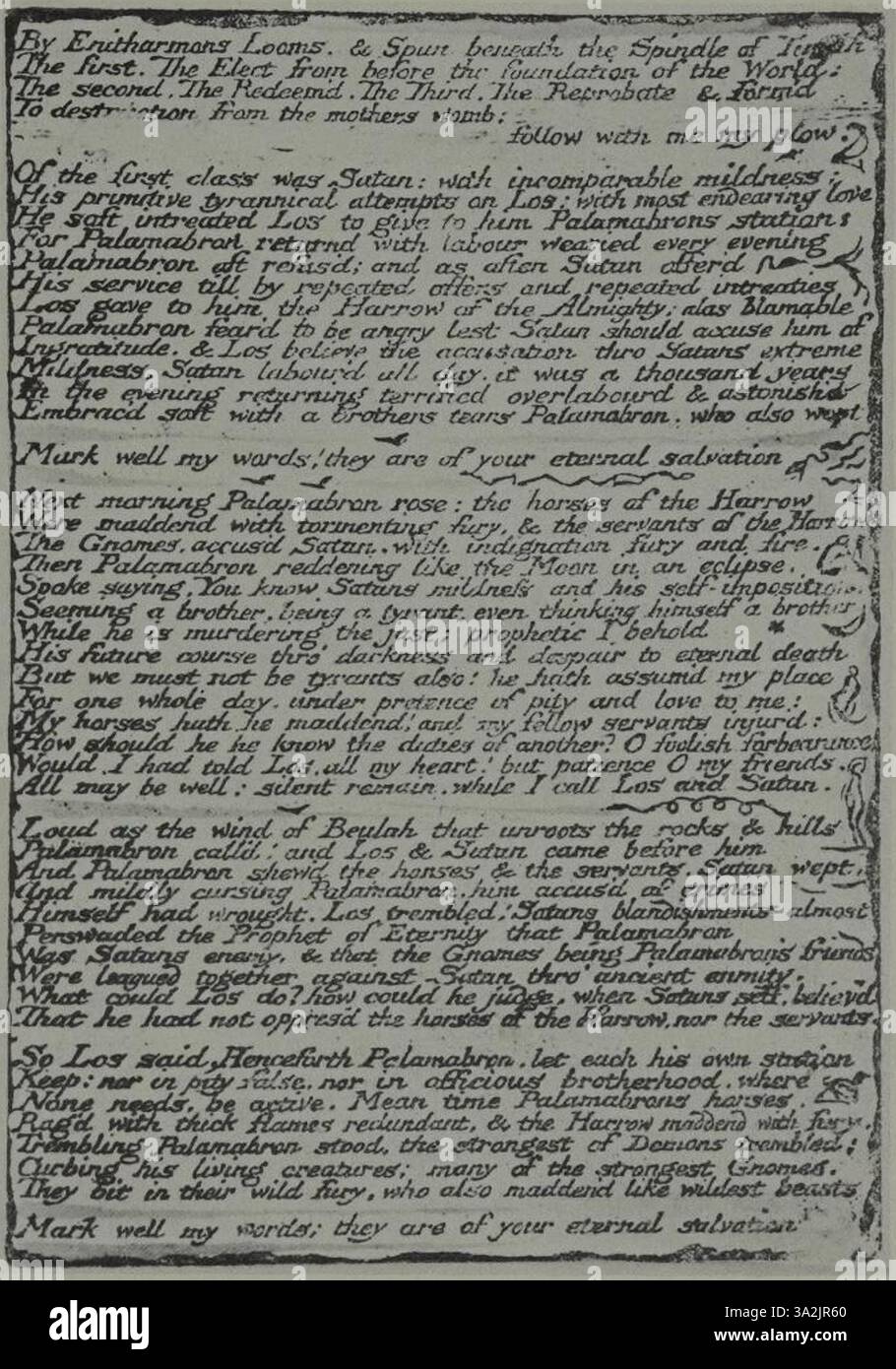 This artwork, ‘Bindman 418,’ by William Blake exemplifies his visionary ...