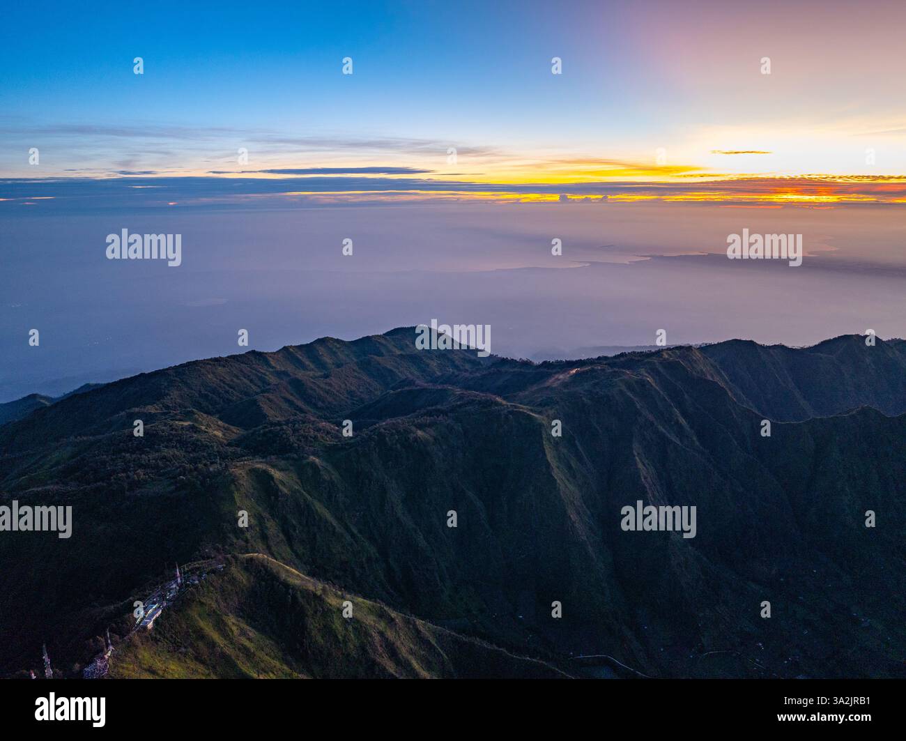 At Penanjakan Peak Bromo, the highest viewpoint, you can see a ...