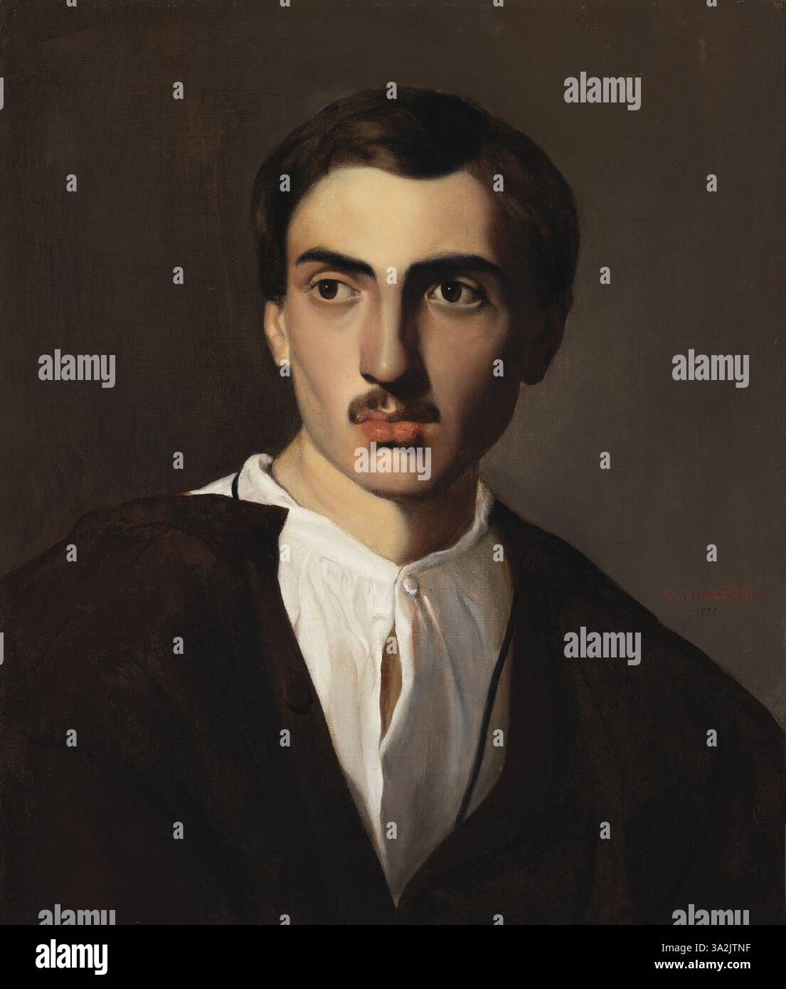 This portrait by Théodore Chassériau, possibly from the 1830s ...