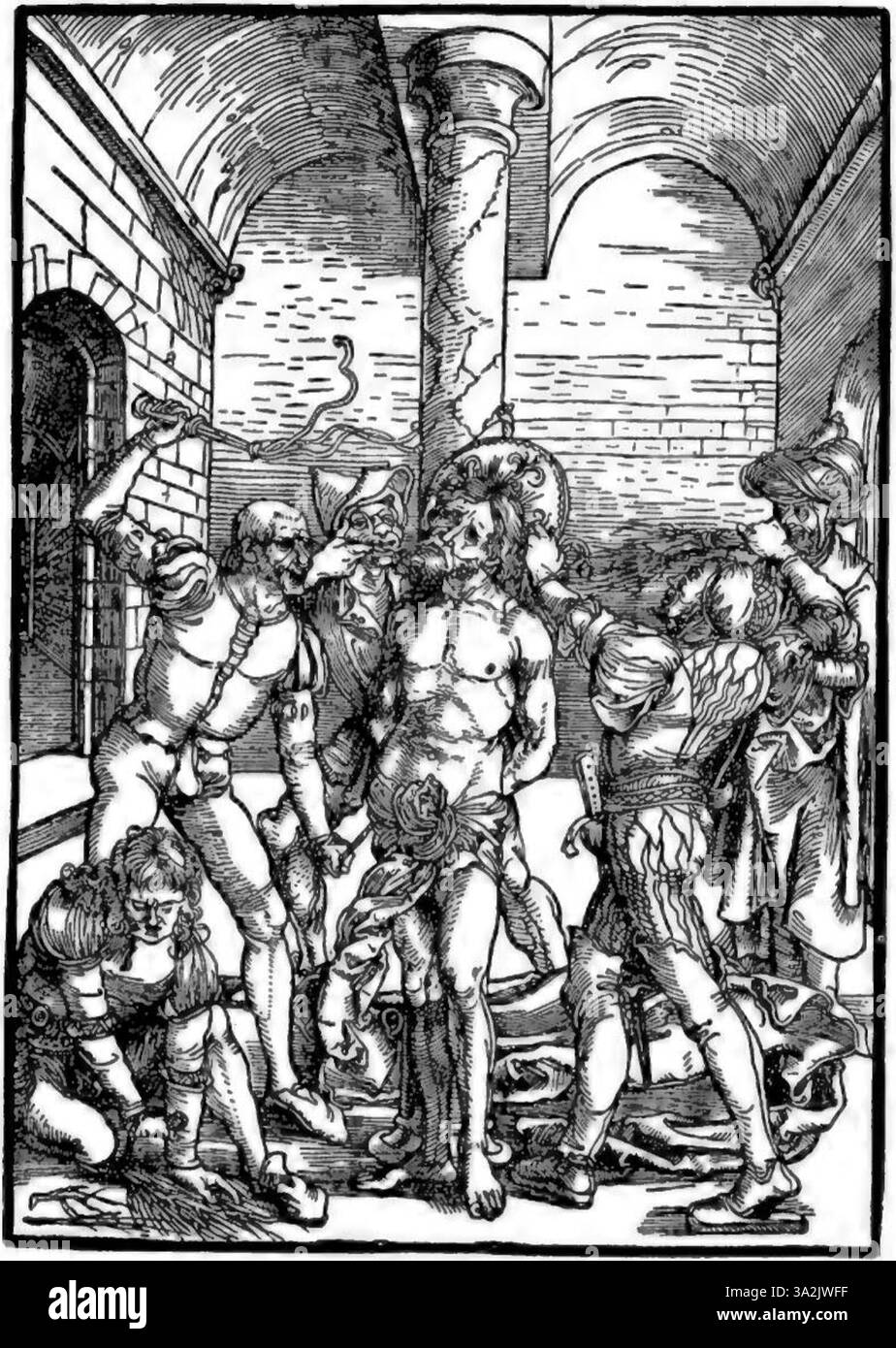 Dürer’s engraving demonstrates his precise line work and skillful ...