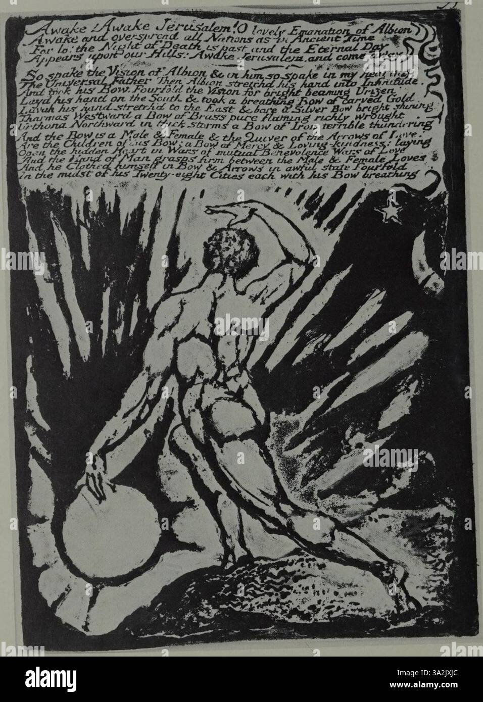An image of William Blake, the celebrated poet and artist known for his ...