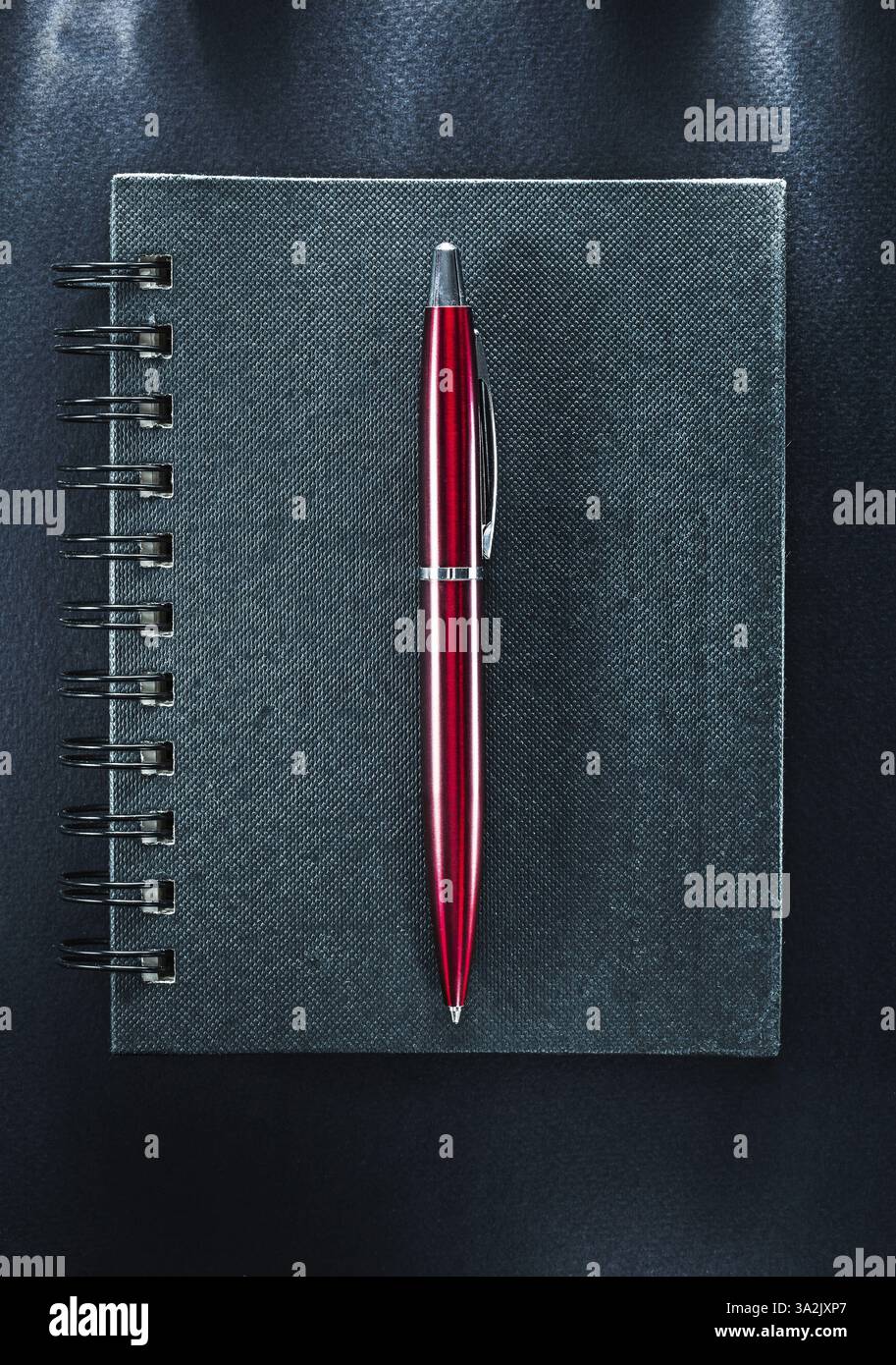 Stationery notebook pen hi-res stock photography and images - Alamy