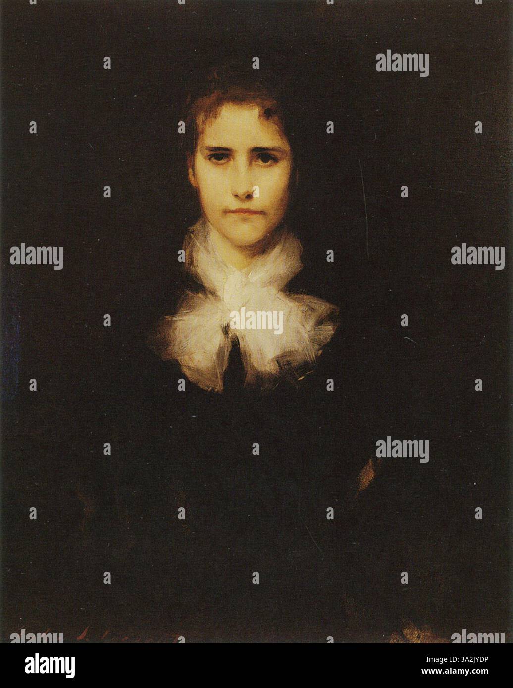 In this portrait from around 1880, Sargent captures Valerie Burckhardt ...