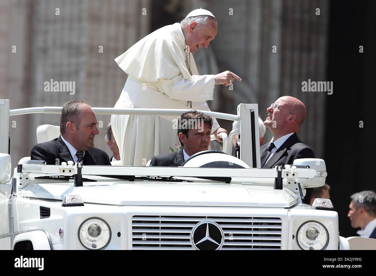 May 21, 2014 - Vatican City State (Holy See) - POPE FRANCIS during his ...