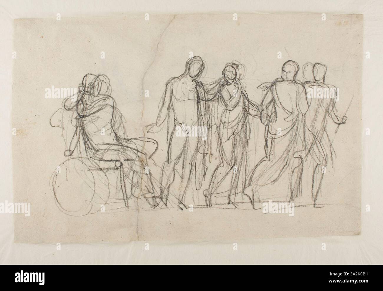 C34r by Bertel Thorvaldsen is a marble sculpture that exemplifies the ...