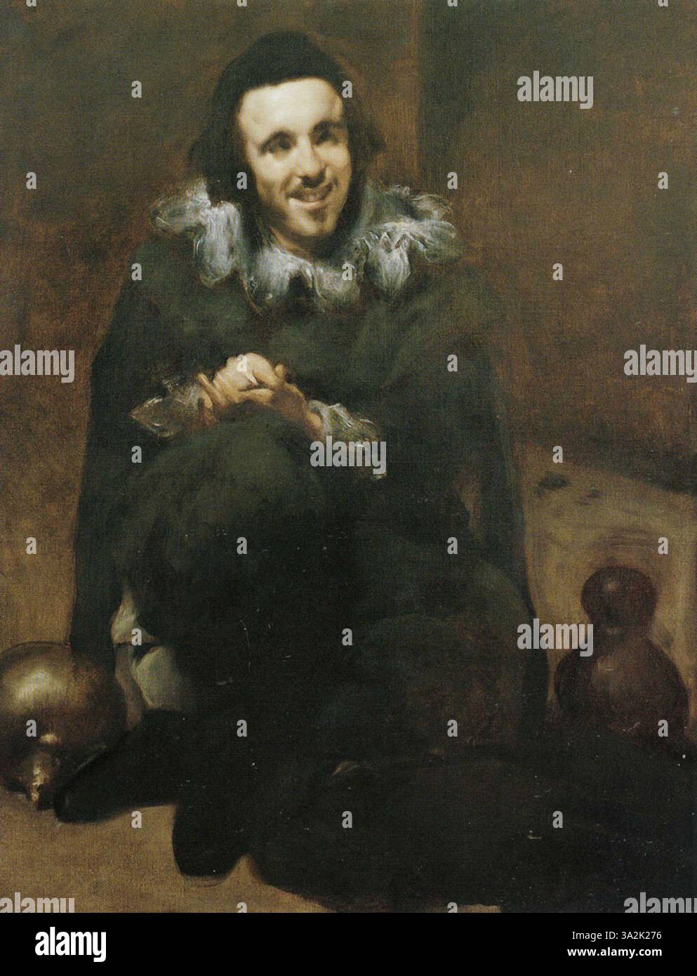 This interpretation of Velazquez's 'The Jester Calabazas' captures the ...