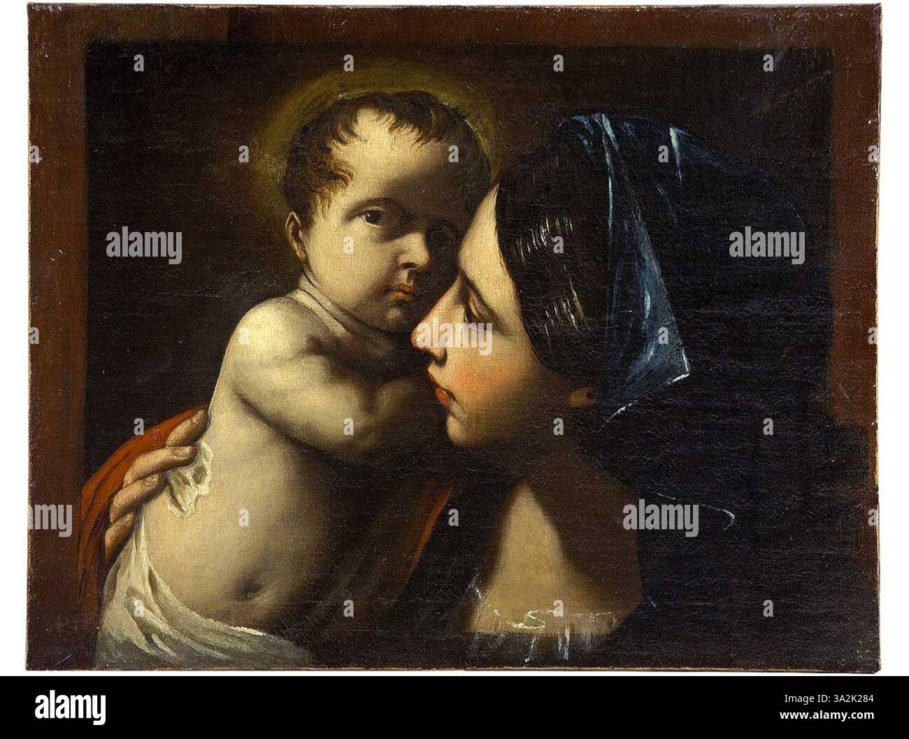 In this painting, Guido Reni presents the Madonna with the Christ Child, capturing their ...