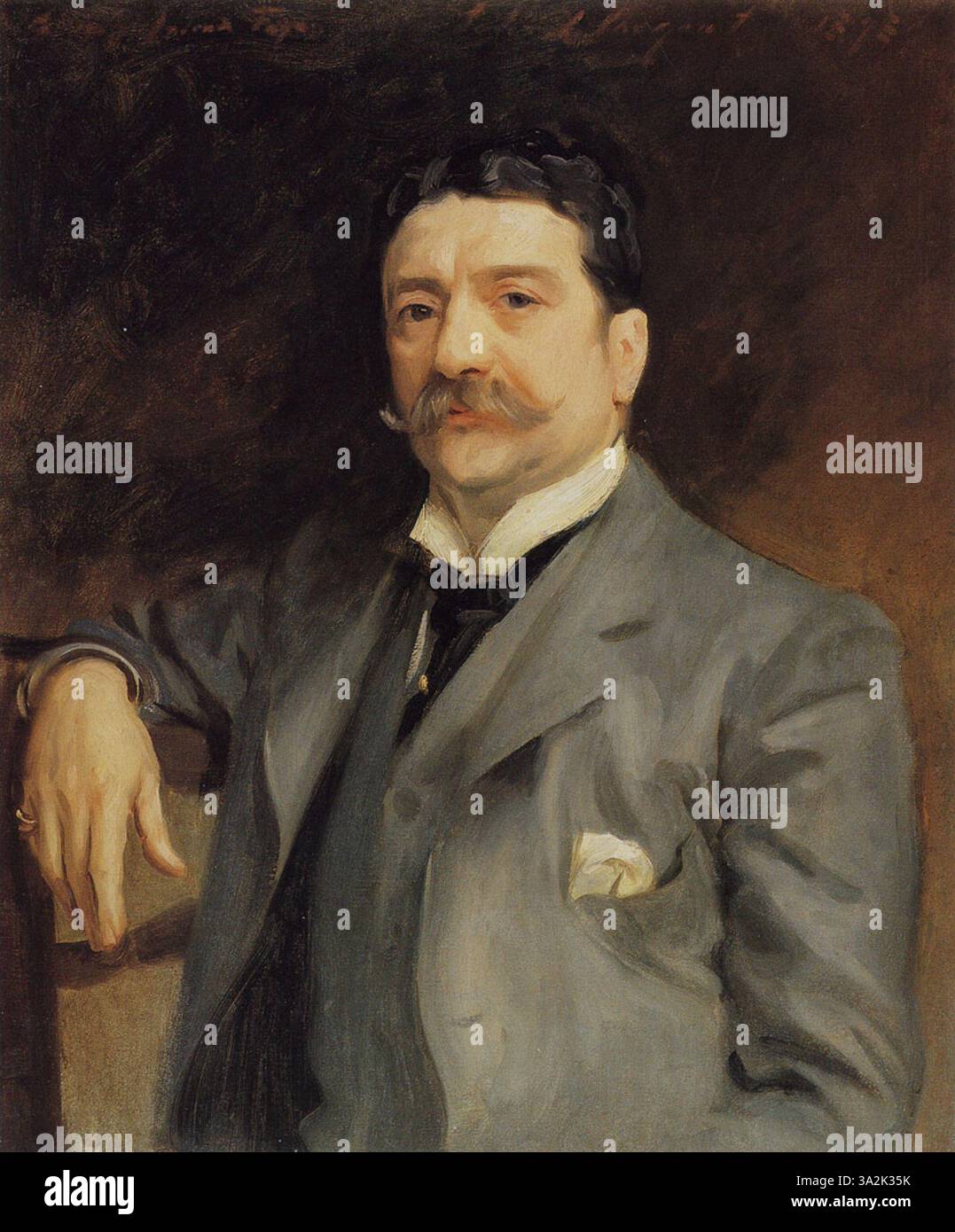 John Singer Sargent’s 1893 portrait of Louis Alexander Fagan highlights ...