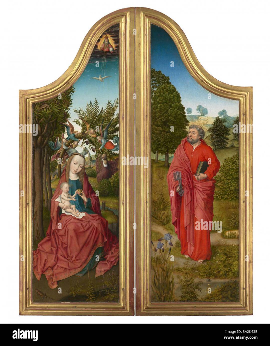 The 'Triptych with the Miracles of Christ' by the Master of the Legend of St Catherine ...