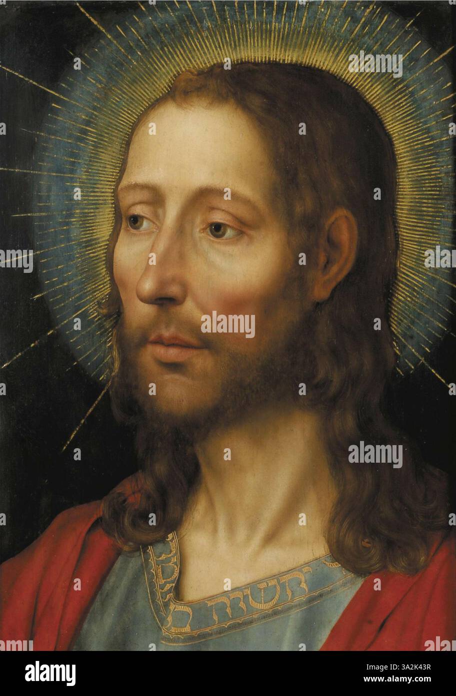 This 16th-century work by Quinten Metsys depicts a bust-length portrait ...