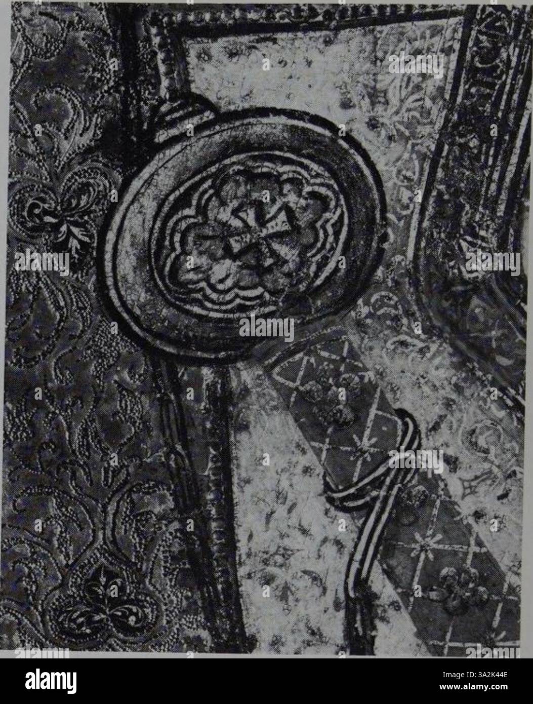 This artwork by Tomaso da Modena displays a detailed religious ...