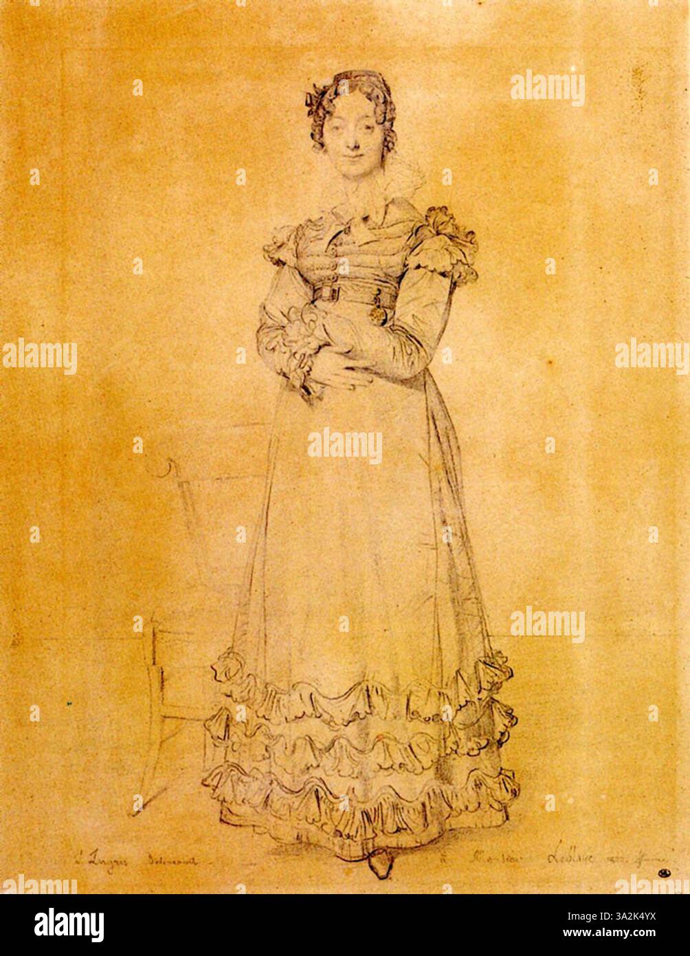 This portrait by Jean-Auguste-Dominique Ingres portrays Madame ...