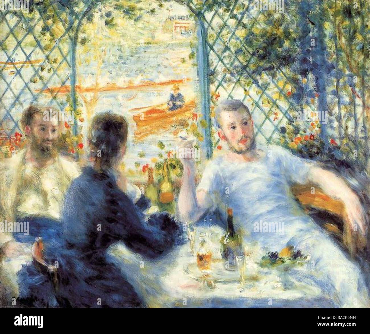 Impressionist painting restaurant hi-res stock photography and images ...