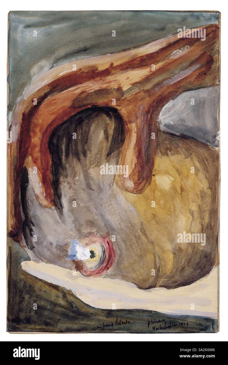 A depiction of Arnold Schoenberg, whose twelve-tone technique and ...