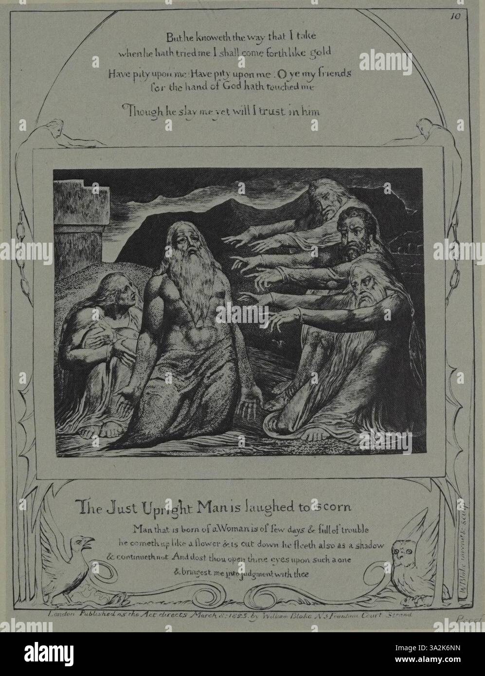 This artwork by William Blake features his iconic approach to symbolism ...