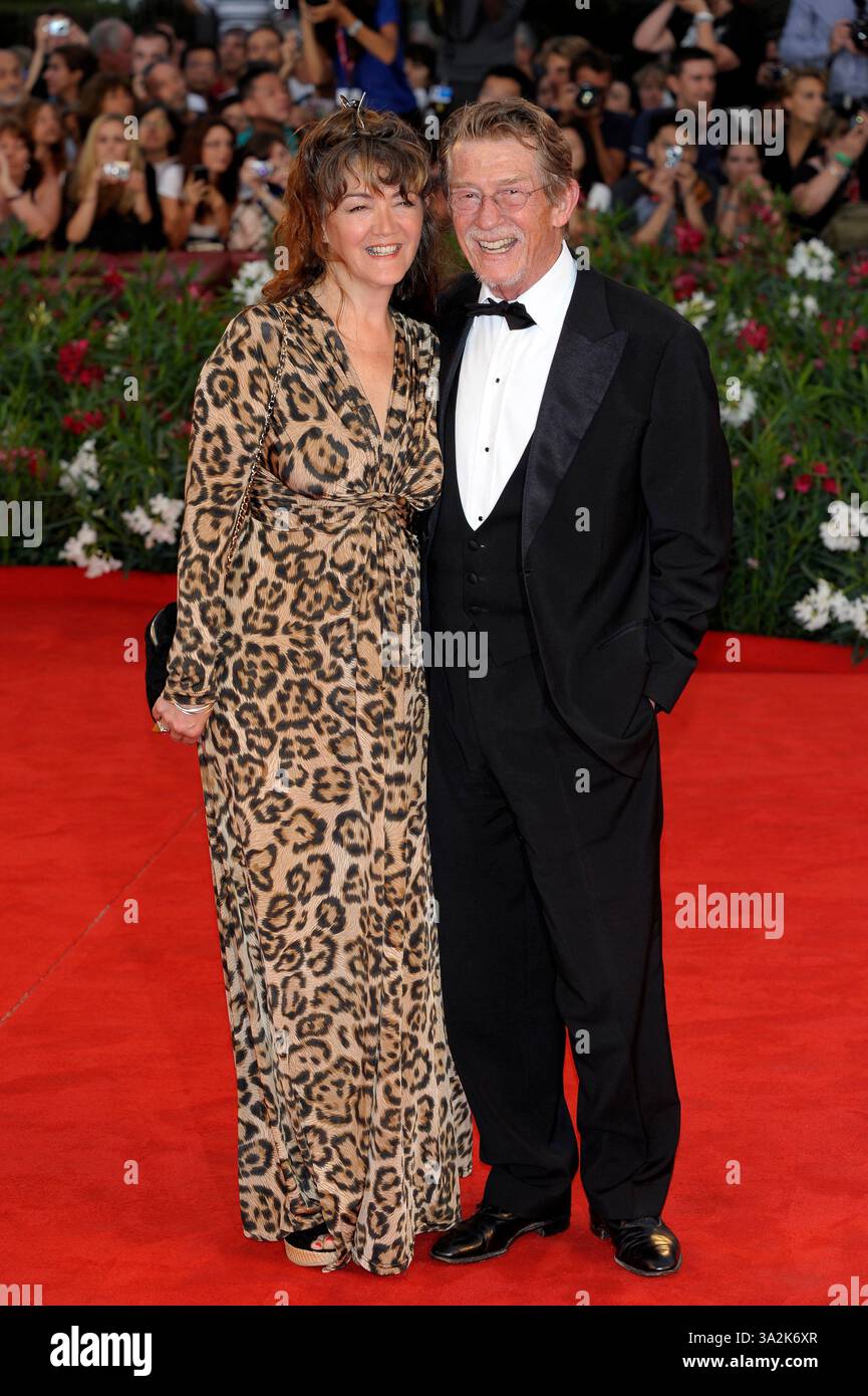 Anwen Rees Meyers & John HurtThe 'Tinker, Tailor, Soldier, Spy ...