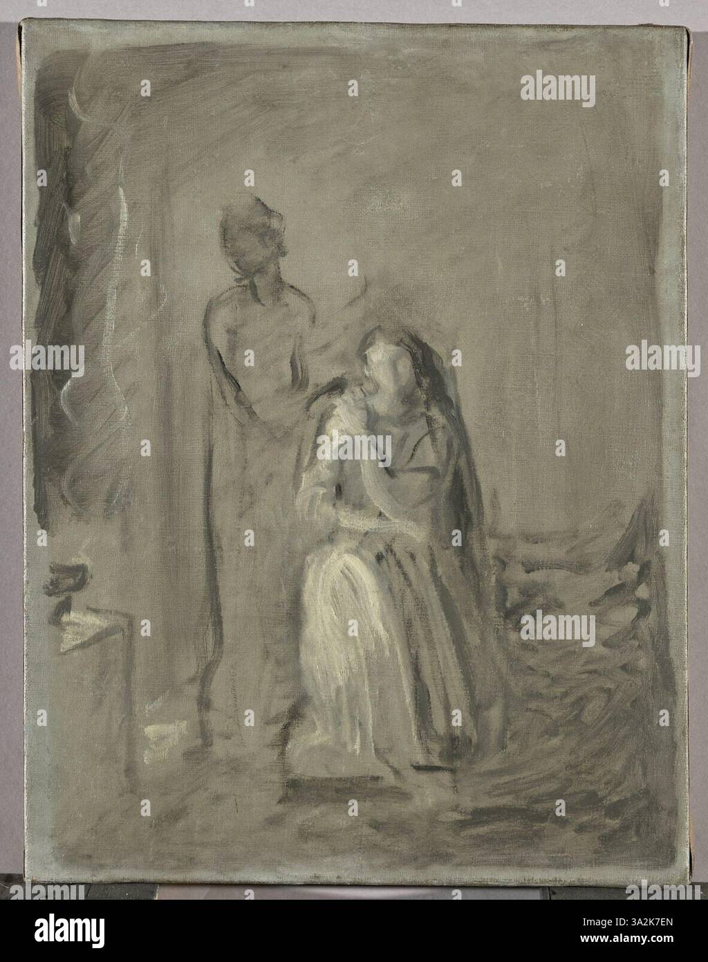 This sketch depicts Desdemona from Shakespeare's *Othello ...