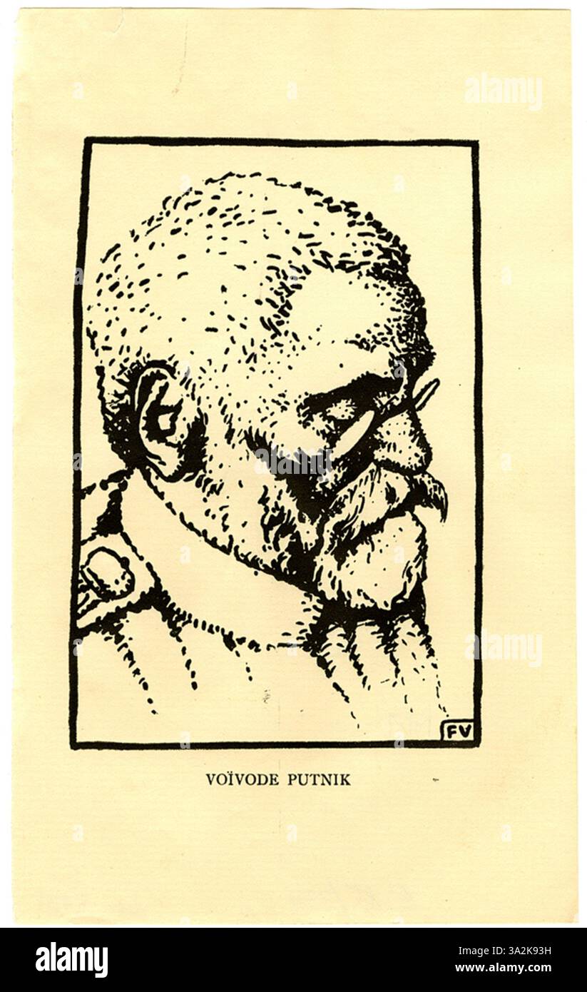 'Voïvode Putnik' depicts the Serbian military leader. Vallotton’s ...
