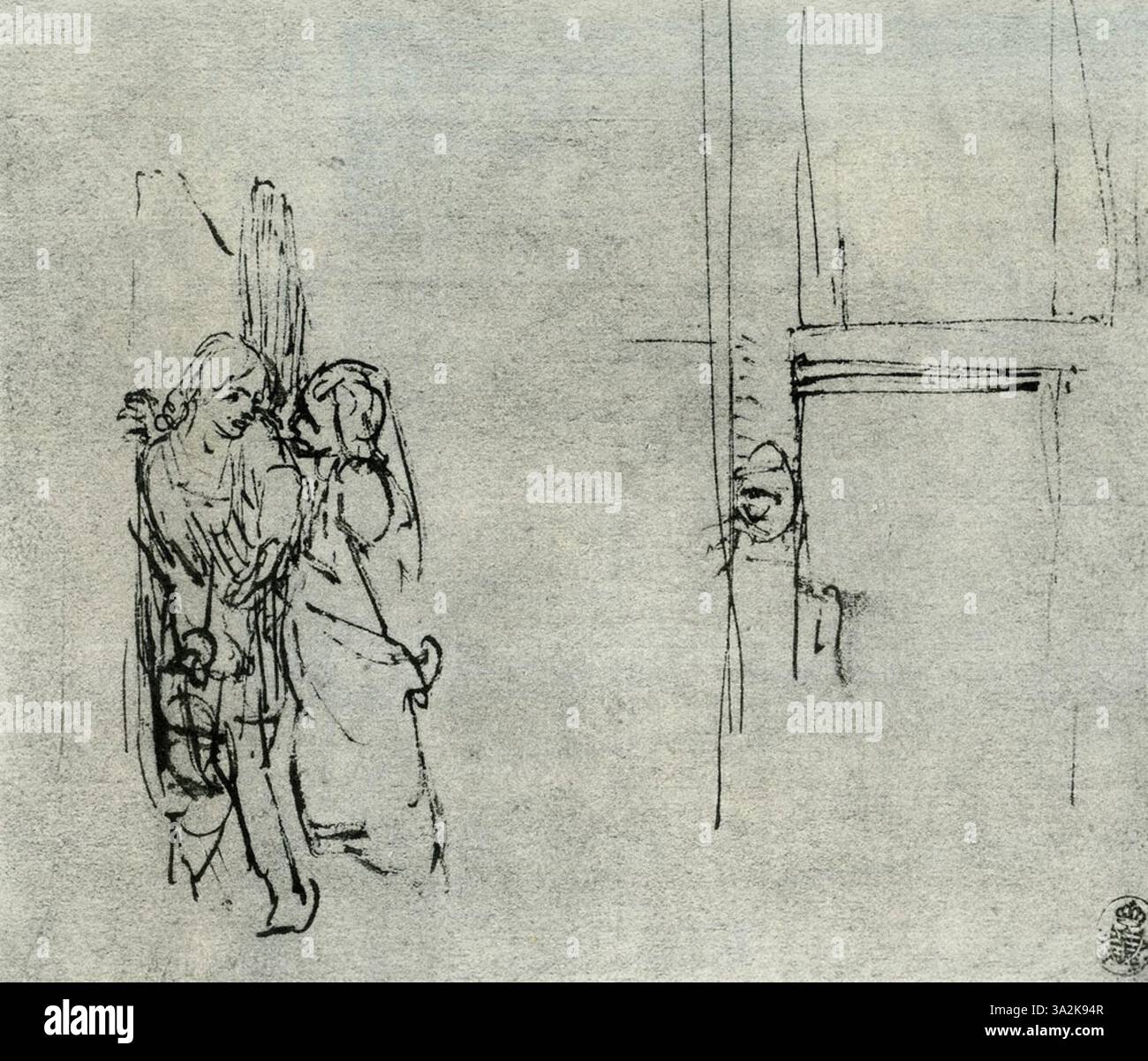 This painting by Rembrandt portrays a subject with deep emotional ...
