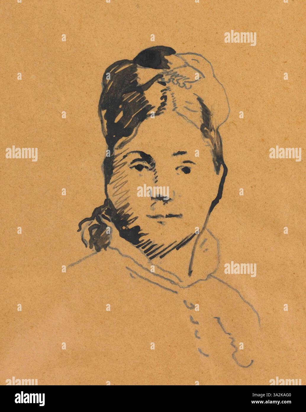 This portrait of Mademoiselle Juliette Dodu, a famous French war ...