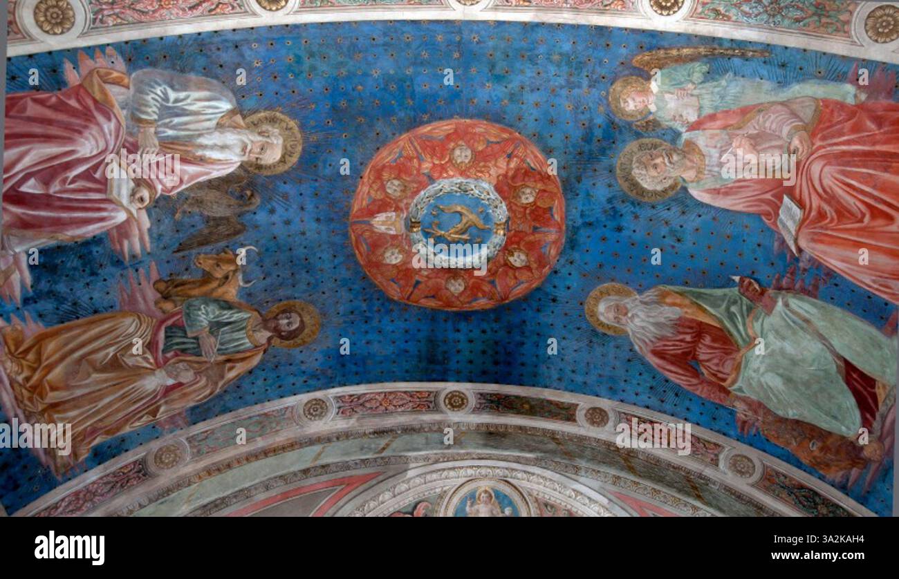 This work attributed to Cosimo Rosselli from the 15th century depicts ...
